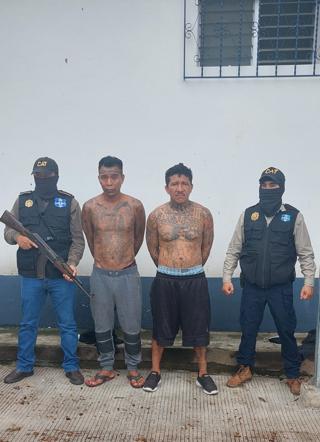 Mareros salvadoreños localizados en México y entregados a CAT Guatemala ...